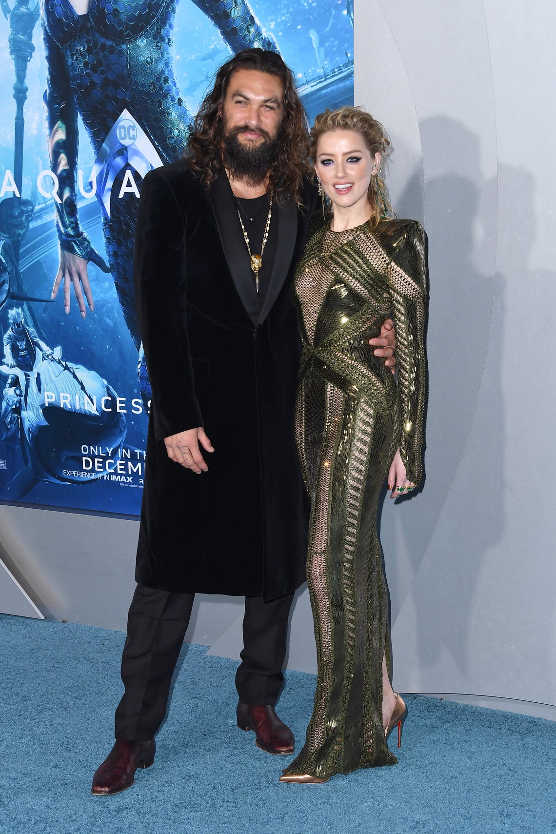 Jason Momoa and Lisa Bonet's Adorable Kids Make Huge Splash at 'Aquaman ...