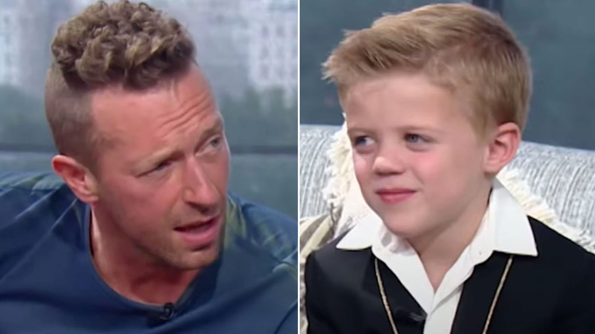 Kelly Clarkson LOLs After Son Remington Interrupts Chris Martin Performance