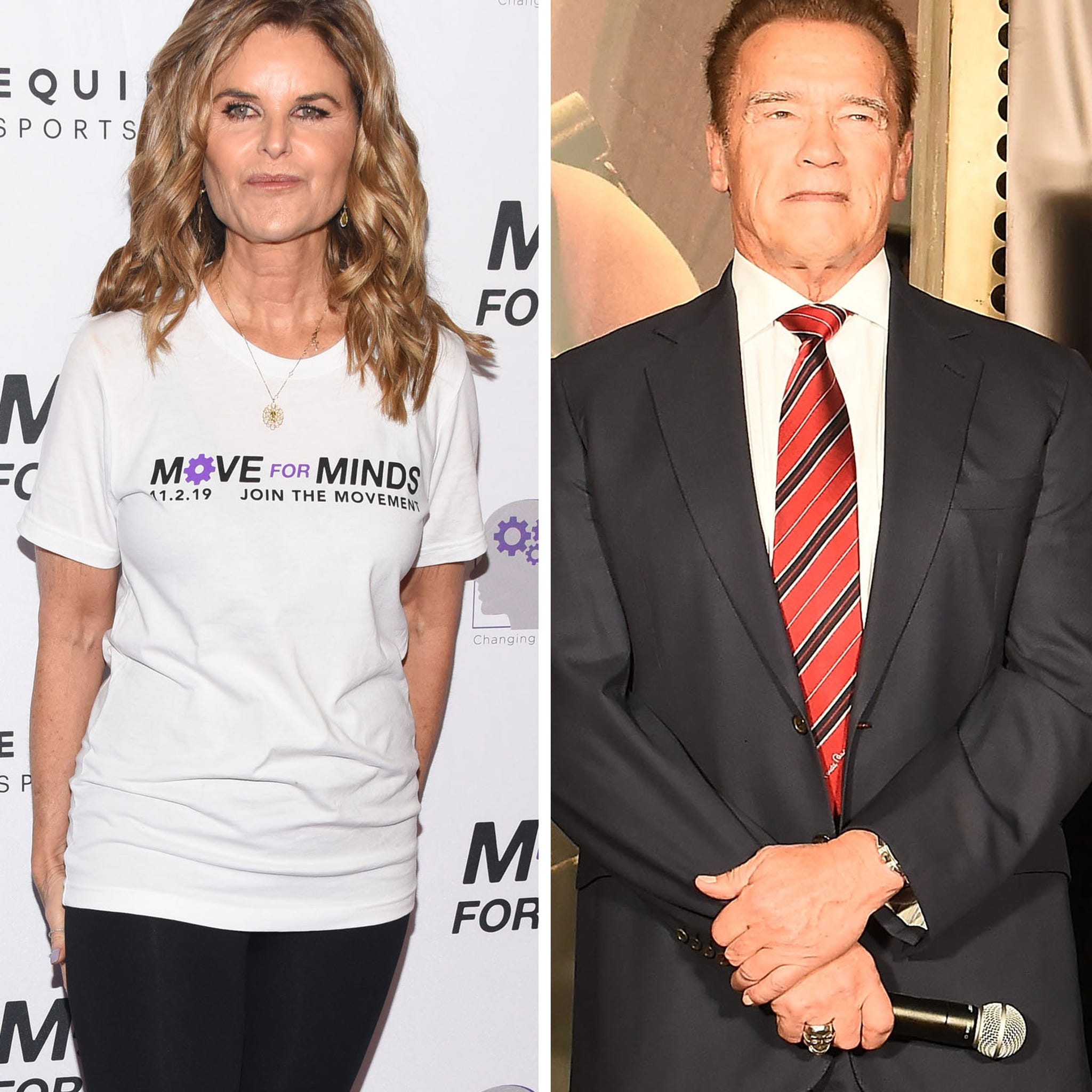 Arnold Schwarzenegger And Maria Shriver