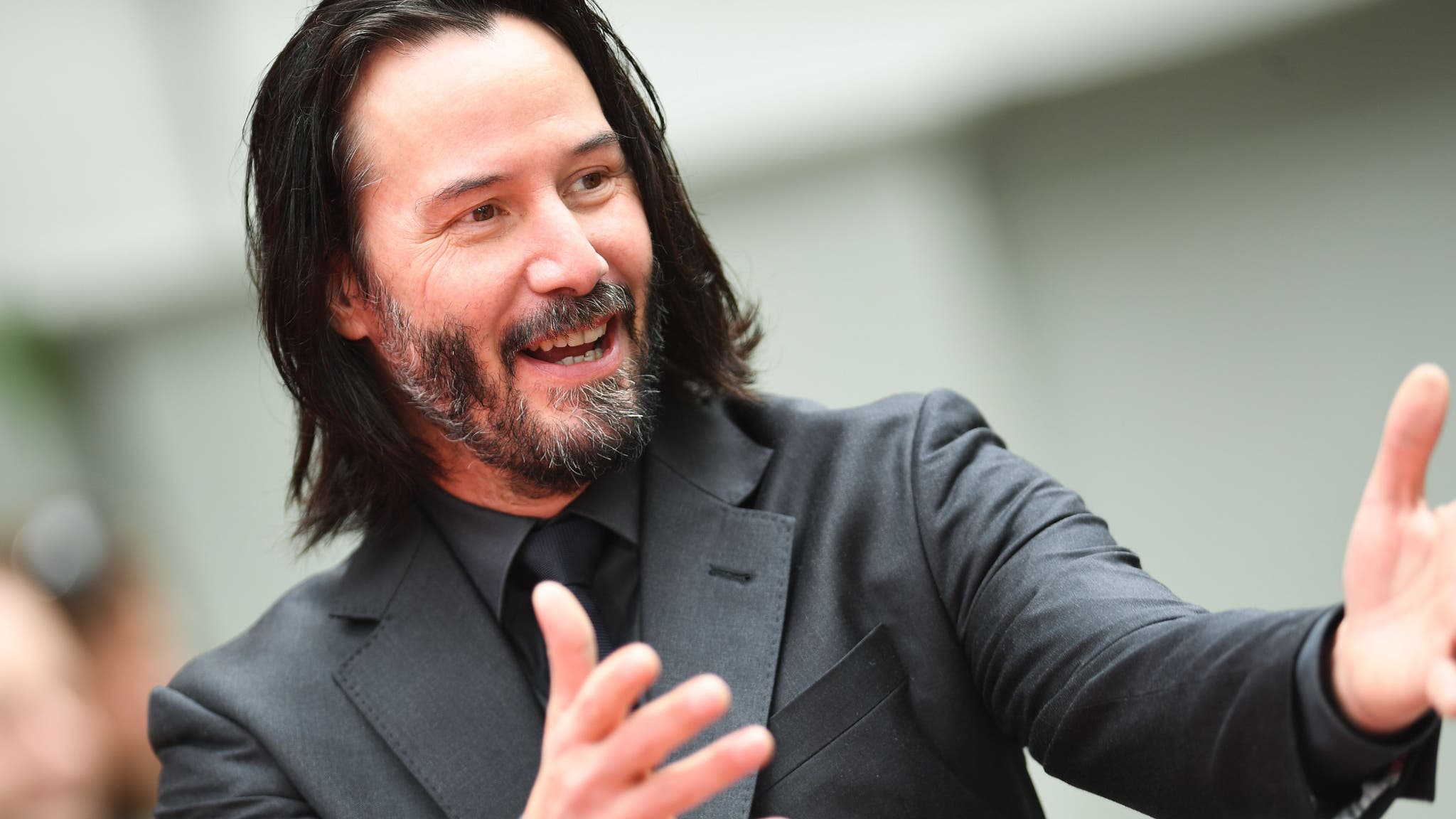 Keanu Reeves Happy and Smiling Through the Years