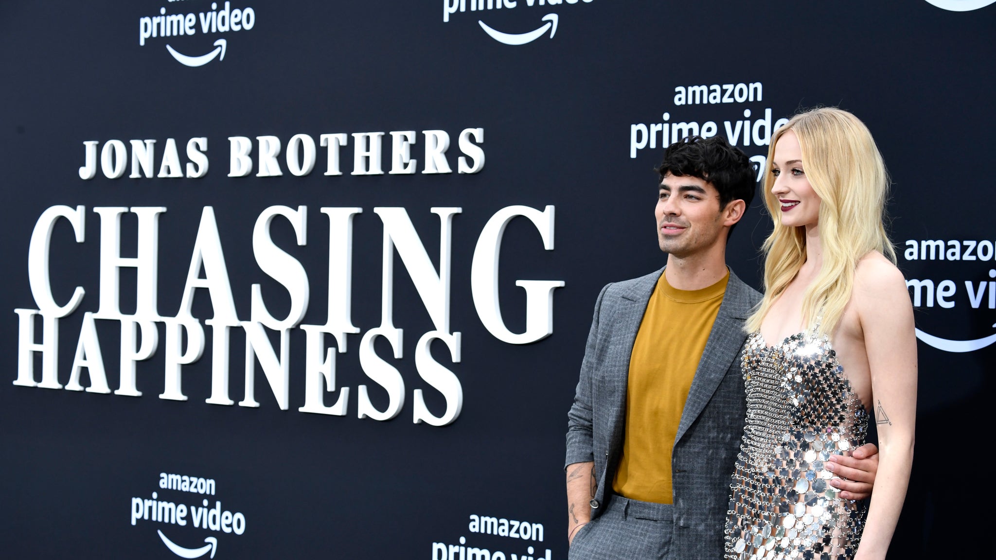 The Jonas Brothers Rocked the Red Carpet at 'Chasing Happiness' Premiere
