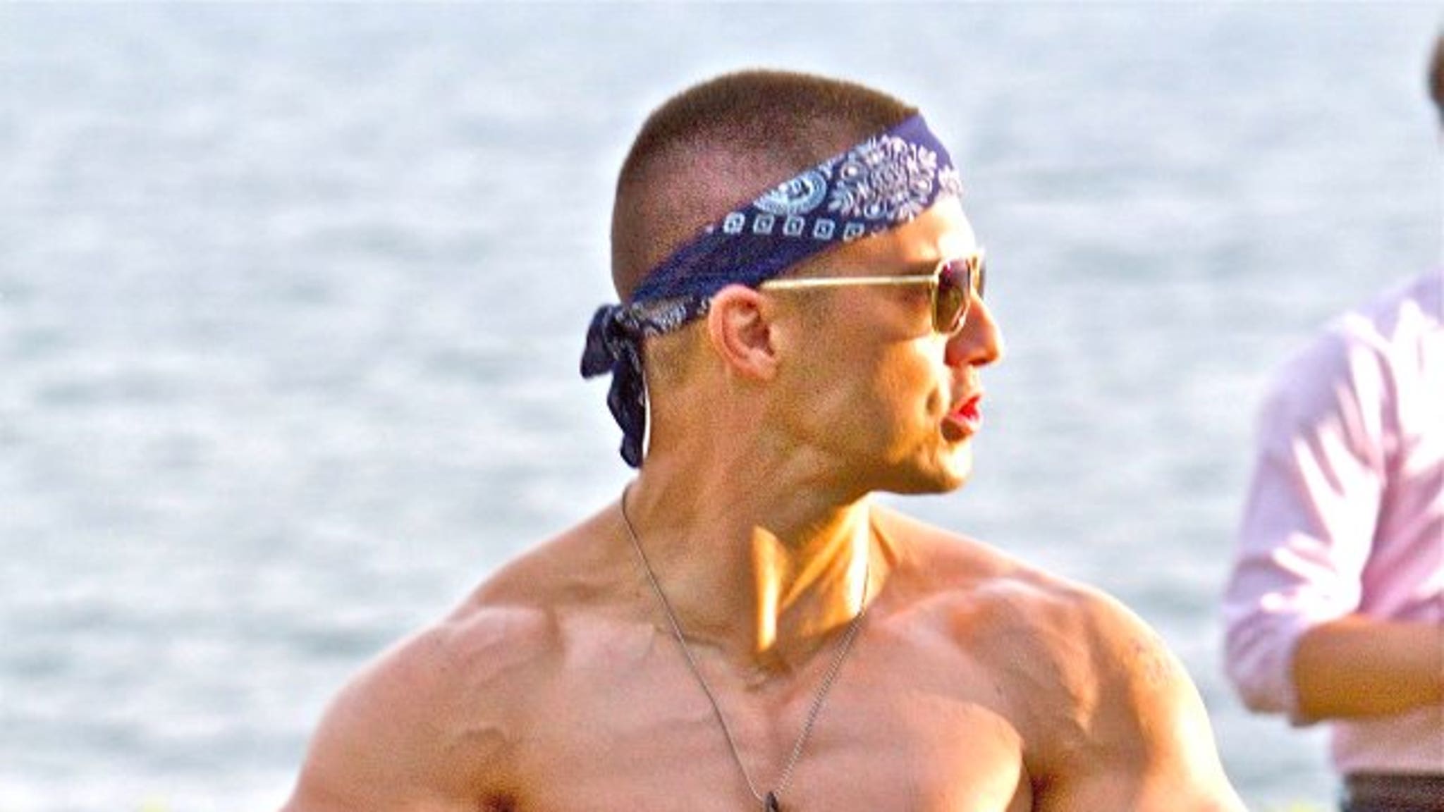 Milo on "That's My Boy" Set