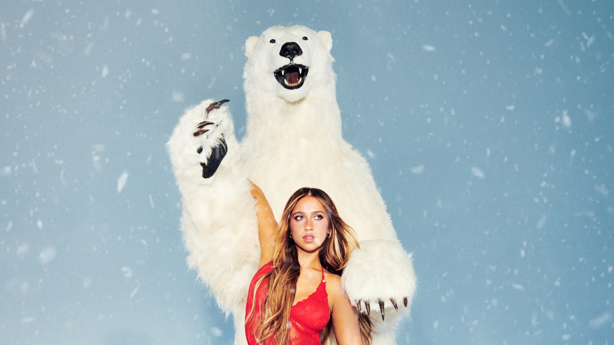 Tate McRae Sizzles As SKIMS Holiday Campaign Star -- See All the Photos!