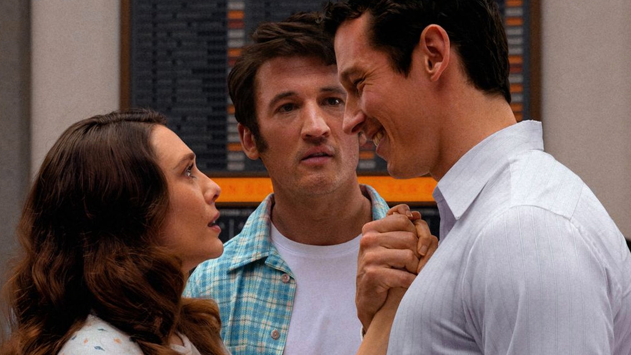 Eternity Trailer: Elizabeth Olsen Torn Between Miles Teller and Callum ...