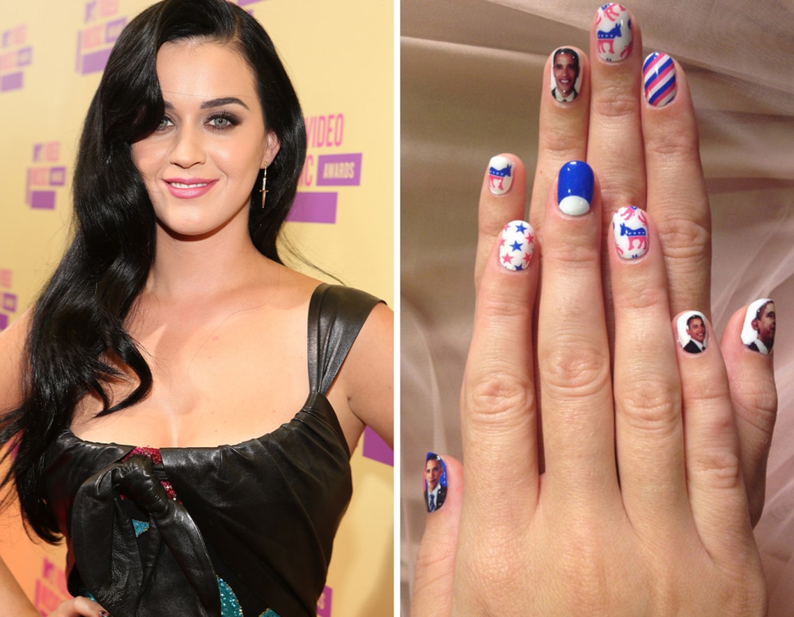 Katy Perry Nail Art