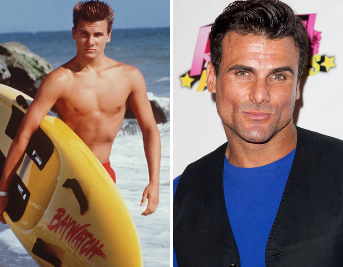 "Baywatch" Stars -- Then & Now
