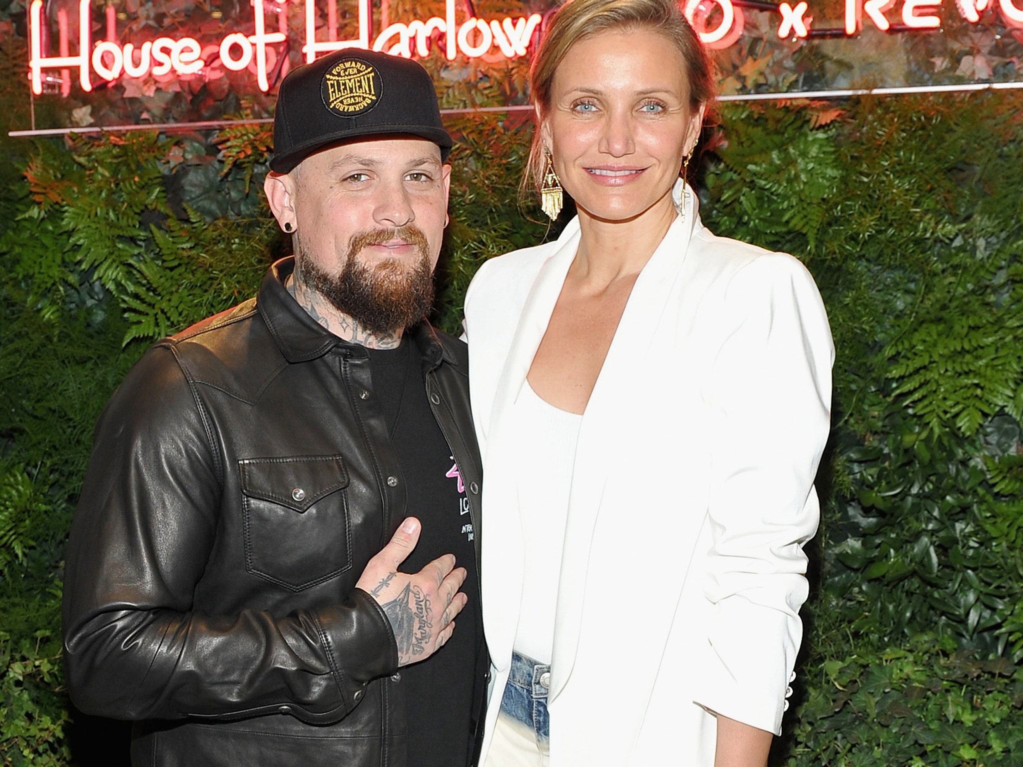 Cameron Diaz And Benji Madden Beach