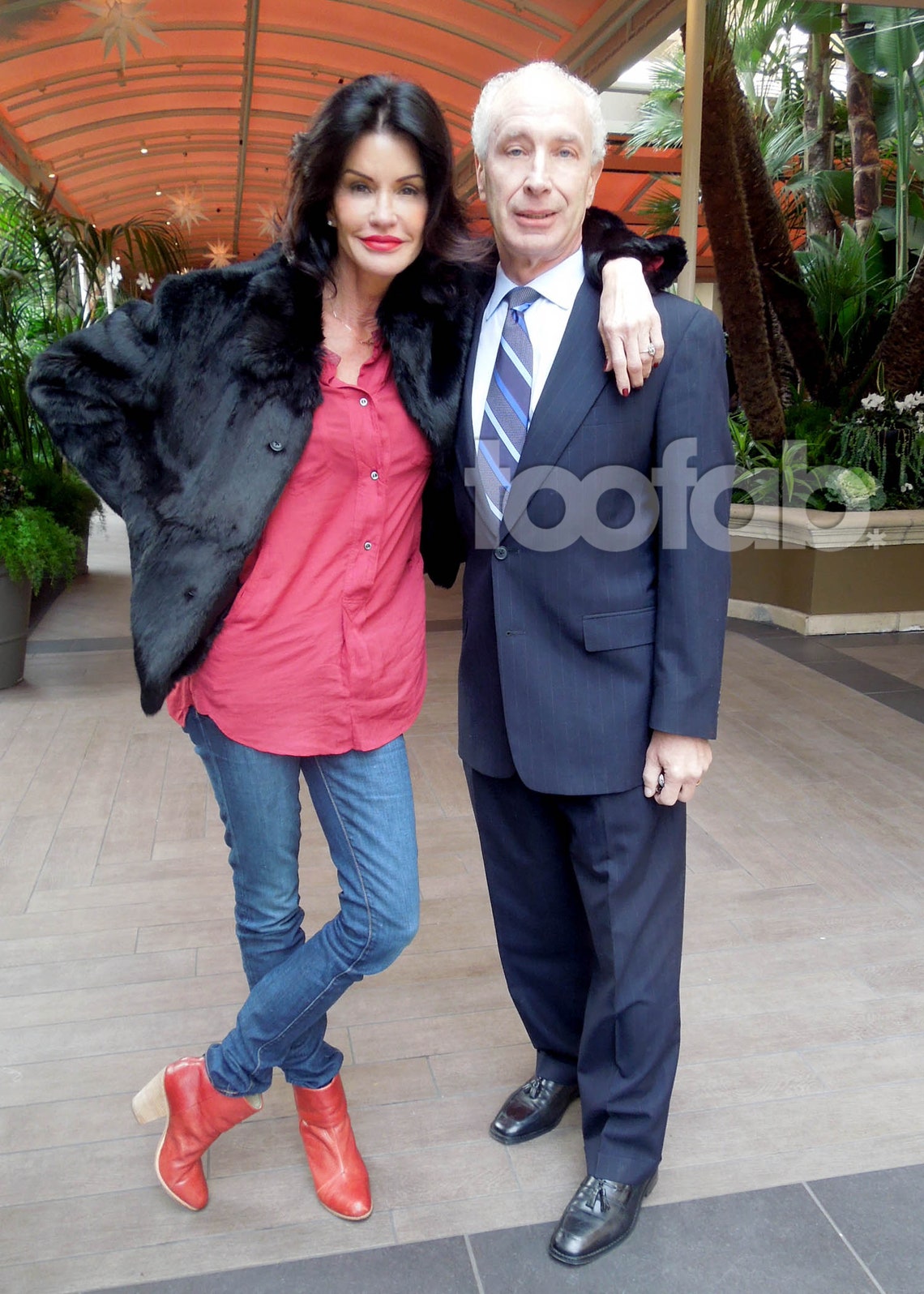 Janice Dickinson and Dr. Robert Gerner