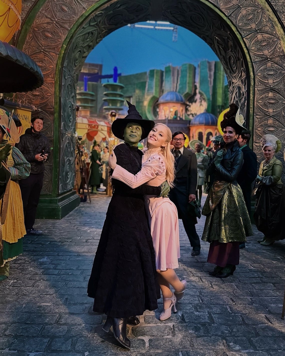 Wicked Stars Share Behind the Scenes Pics to Celebrate Film's Release