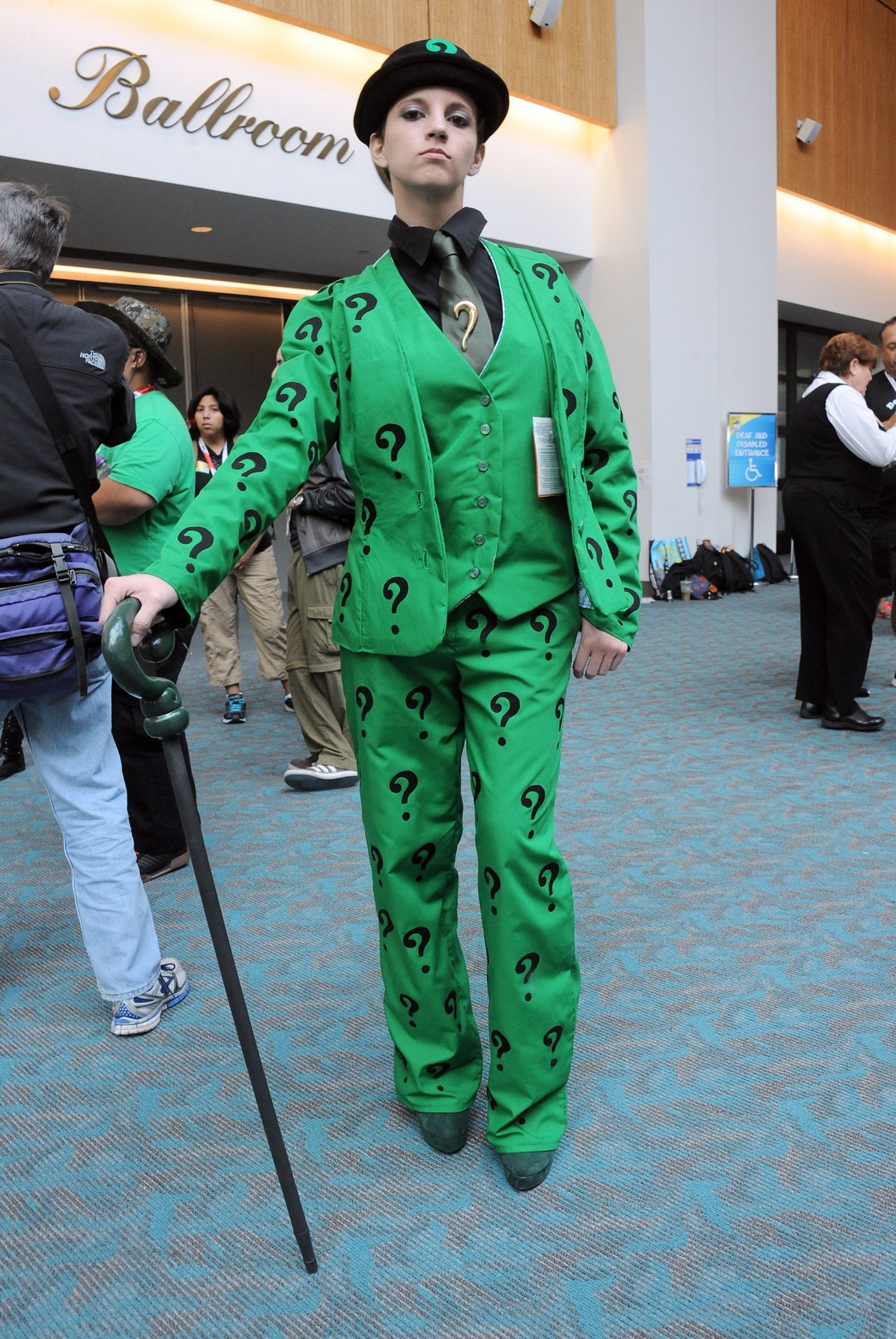Riddler Cosplay Comic Con