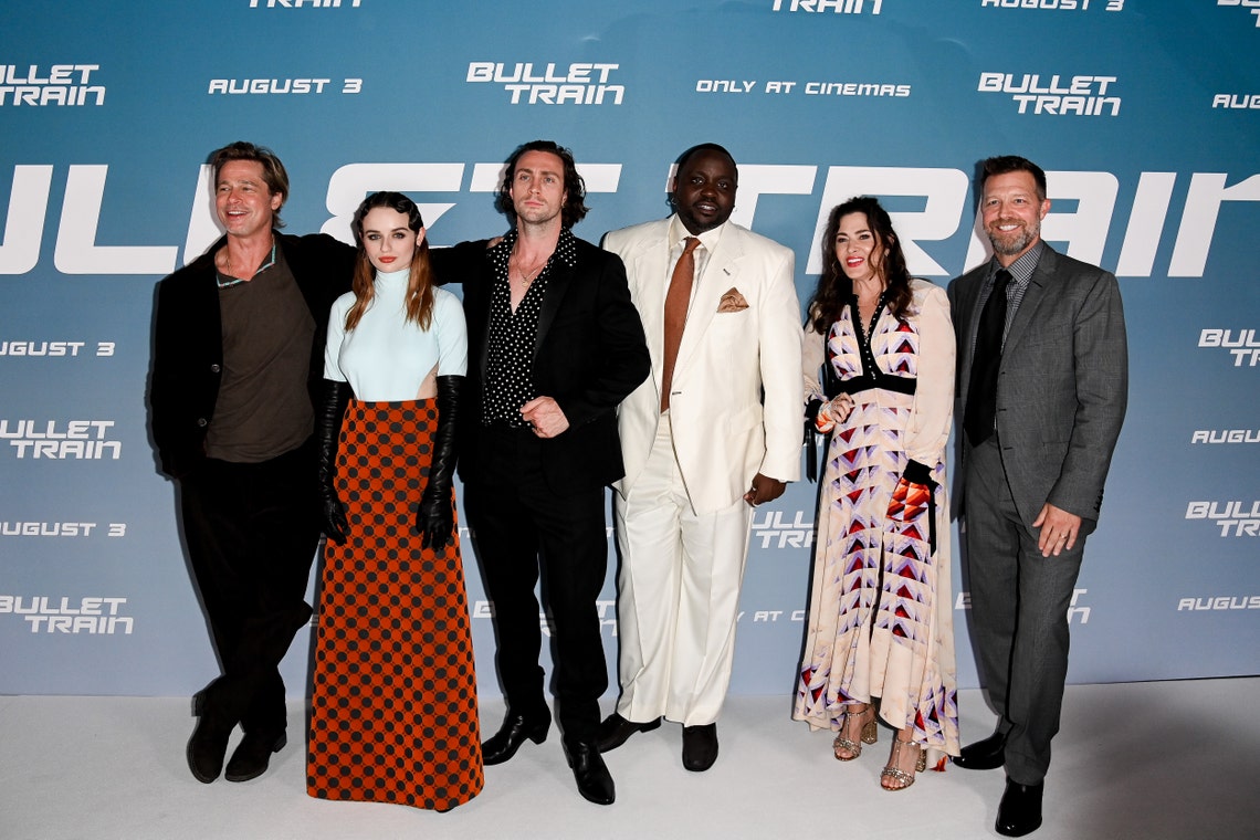 All the Best Moments from Brad Pitt's Bullet Train Press Tour